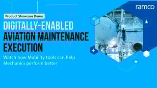 MRO Aviation Software, Aircraft Maintenance, Overhaul & Repair - Ramco Systems