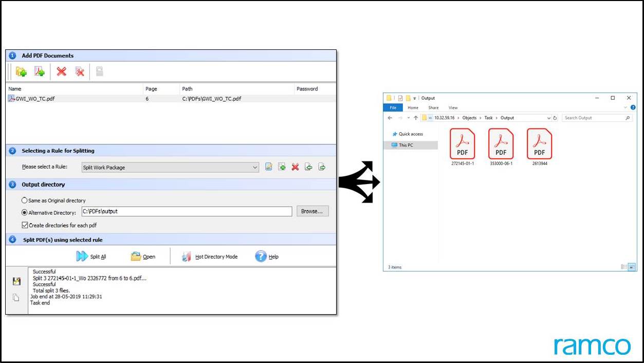 4-Step process to digitize PDF-based MRO Work package & Task Cards