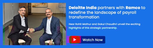 Deloitte India partners with Ramco Systems to redefine the landscape of ...