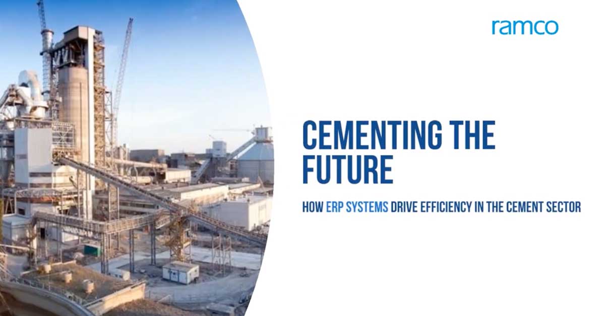 Cementing the Future: How ERP Systems Drive Efficiency in the Cement Sector