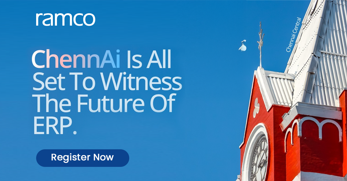 Event Speakers – Ramco ERP Customer Meet - Chennai